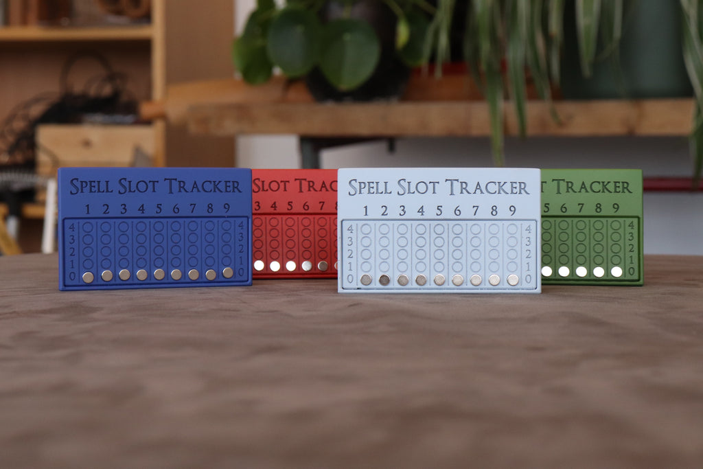 Magnetic Spell Slot Tracker – The Speechless Bard