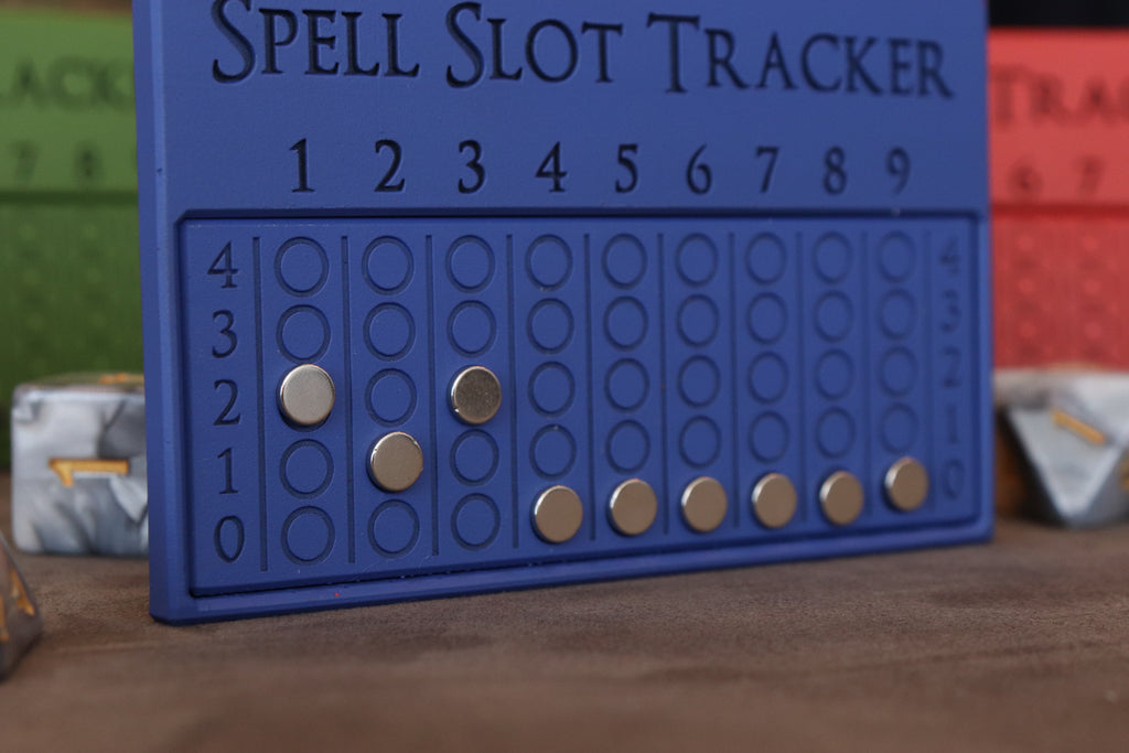 Magnetic Spell Slot Tracker – The Speechless Bard